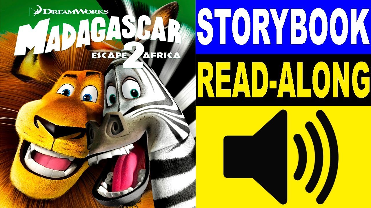 Madagascar 2 Read Along Storybook, Read Aloud Story Books, Books ...