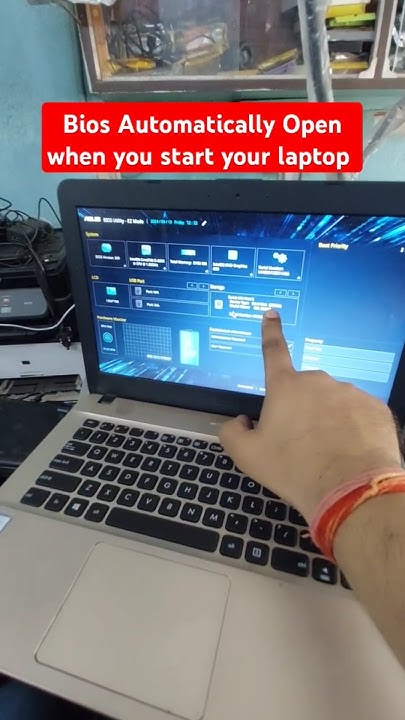 Bios Automatically Open when you start your laptop asus#reels #laptop #shorts #viralvideo #tech ...