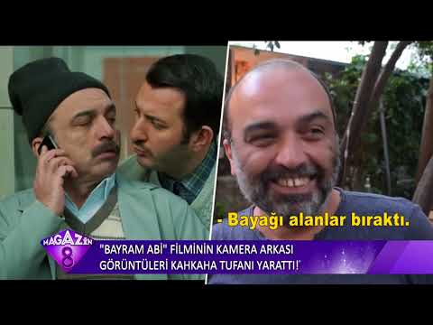 Bayram Abi Filminin Kamera Arkası Görüntüleri Kahkaha Tufanı Yarattı