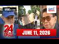 24 Oras Express: June 11, 2026 [HD] @gmanews2026