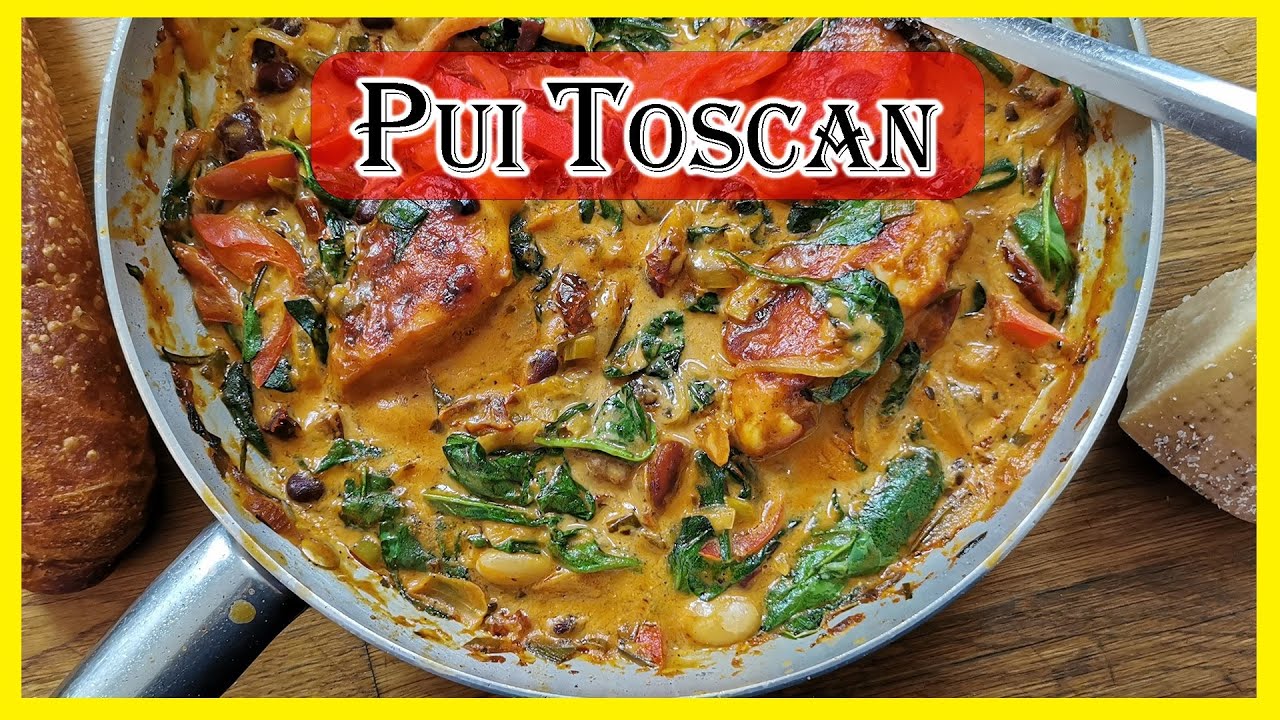 Pui Toscan cu Fasole si Spanac - Un Preparat de Nota 10+ - Chef Florin ...
