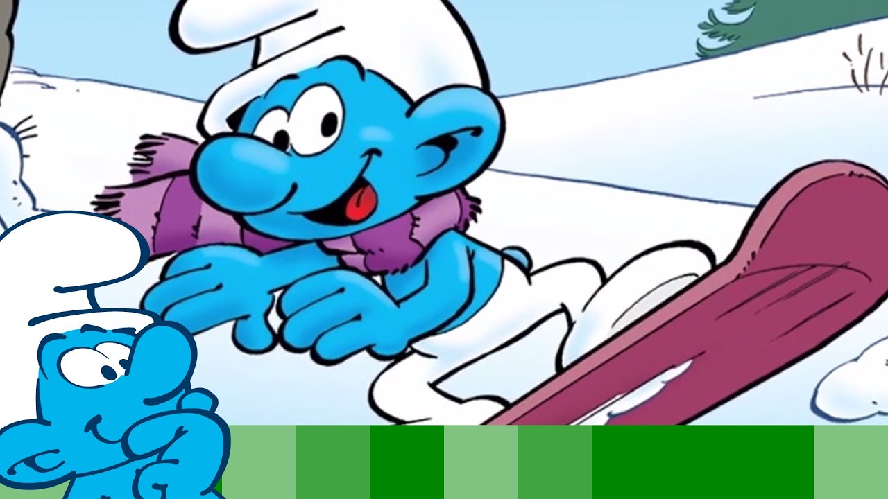 Play with The Smurfs: Smurfy Snowboarding • السنافر - YouTube