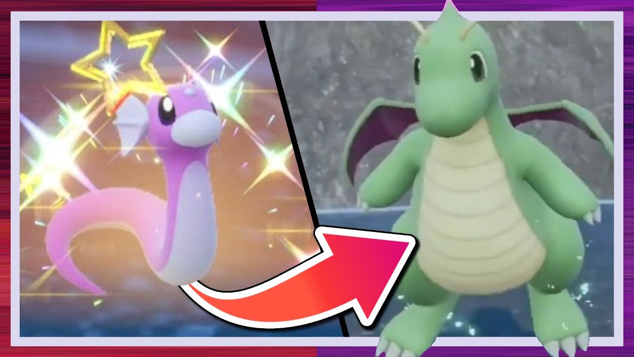 Shiny Entwicklung: Shiny "DRATINI" zu Shiny "DRAGORAN" entwickeln!🍊🍇 ...