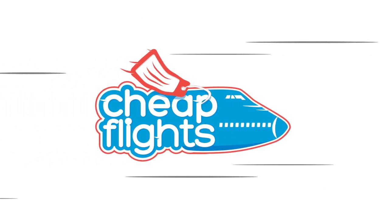 Cheap Flights Animated Logo - YouTube