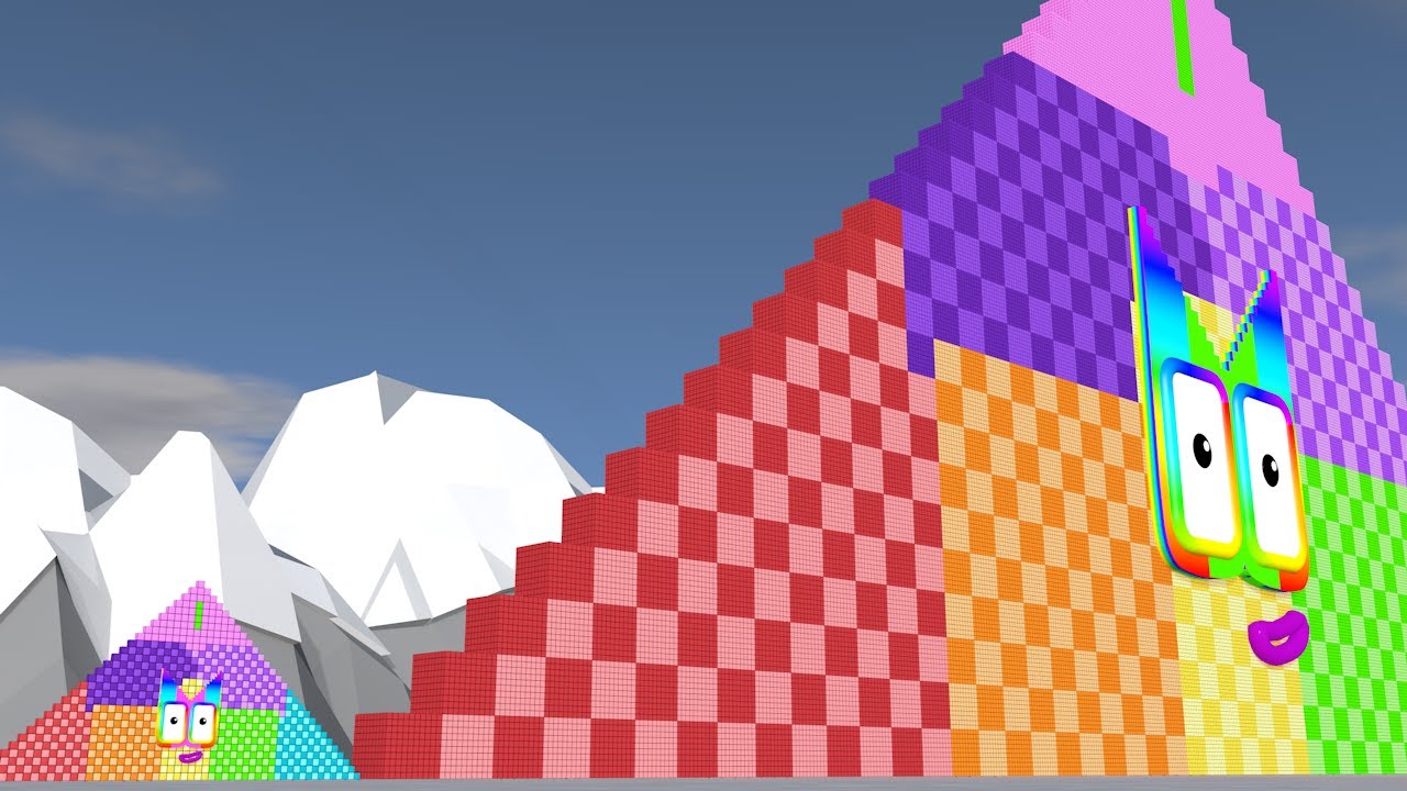 New Numberblocks Step Squad Standing Tall 784 vs 784,000,000 vs 1000 ...