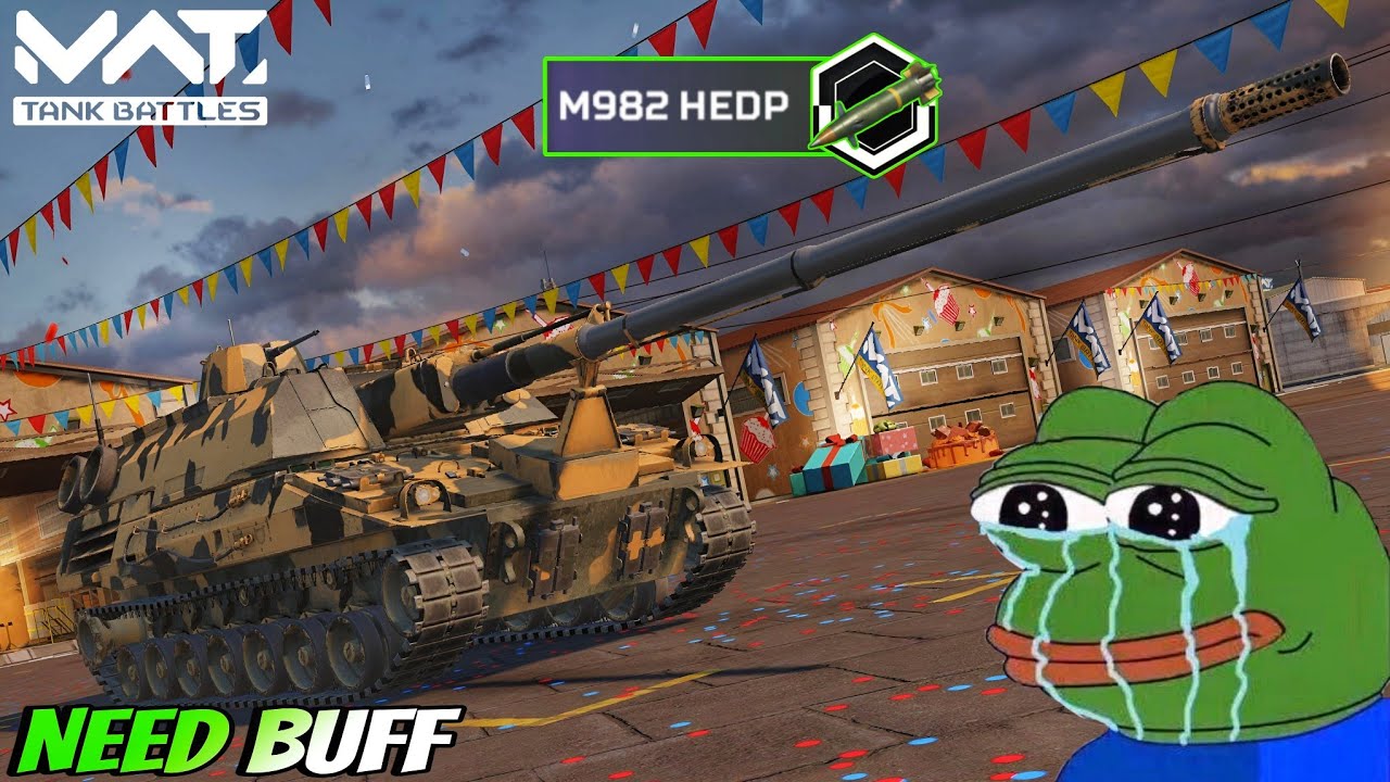 XM2001 CRUSADER - Need Reload Buff - MWT : TANK BATTLES - YouTube
