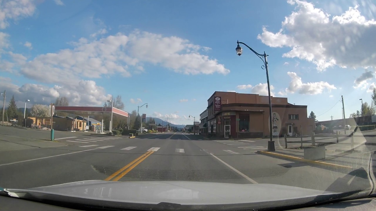 Sumas Wa 4K Drive Video border with Canada 2020 - YouTube