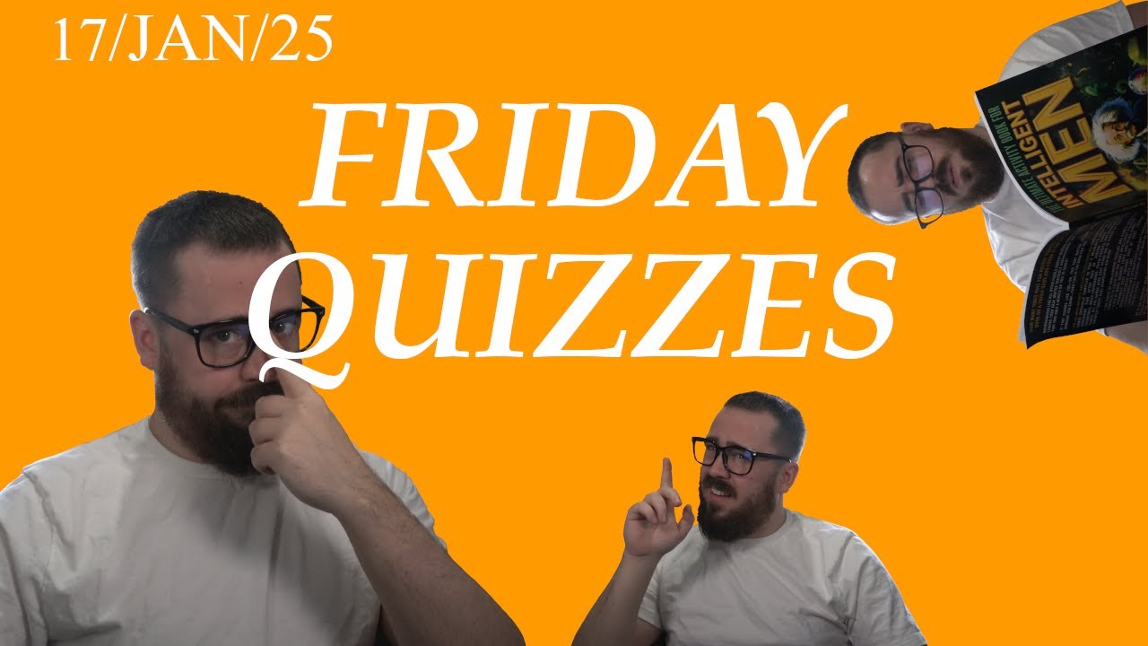 FULL VOD | Friday Quizzes | 17/Jan/2025 - YouTube