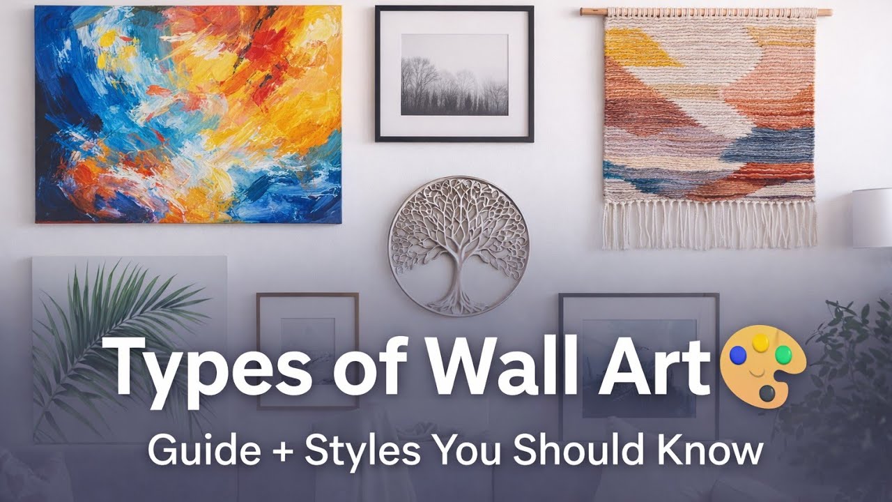 Different Types of Wall Art Decor | Complete Guide for Home & Interior ...