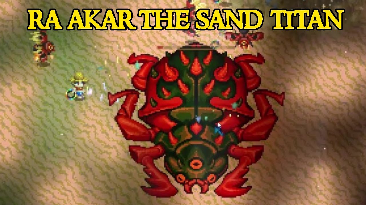 Ra Akar The Sand Titan - The Desert of Beginnings Update - Hard mode ...