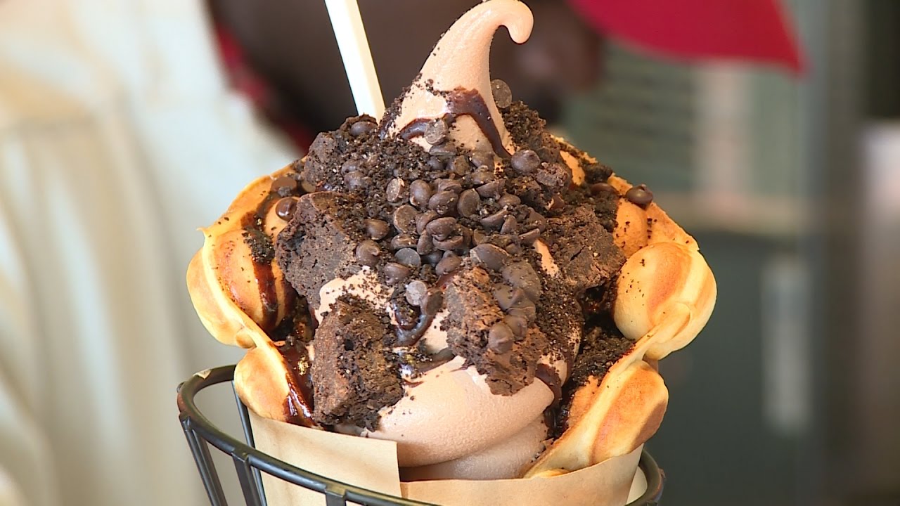 Bubble Cones: The Hong Kong street food snack comes to N. Texas - YouTube