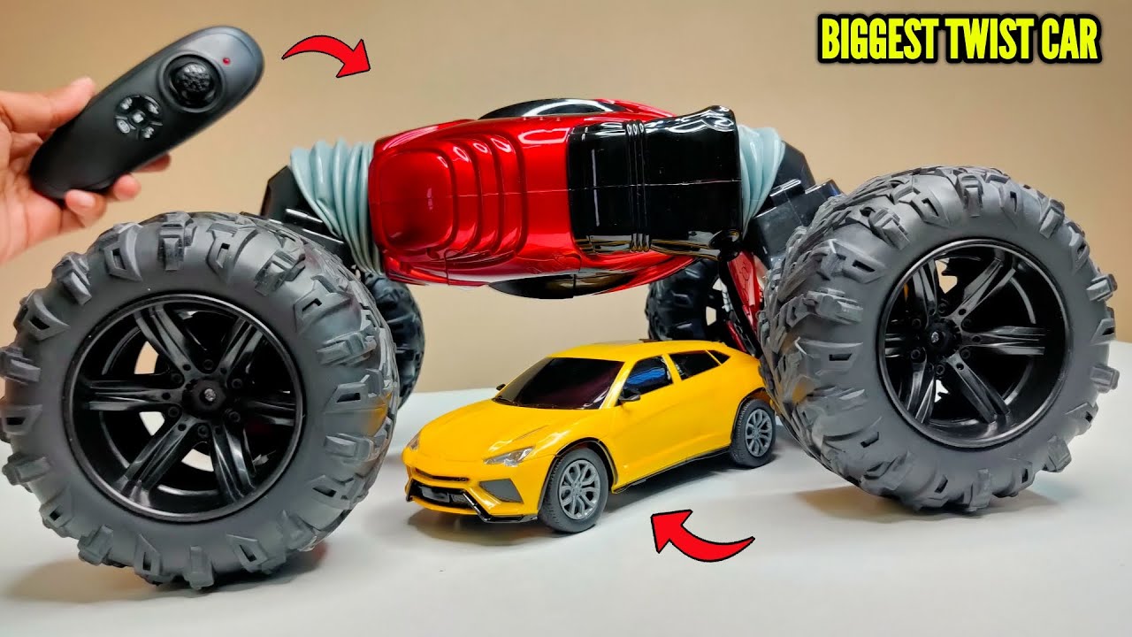 Biggest Monster Shape Changing Rc Car Unboxing & Testing - Chatpat toy ...