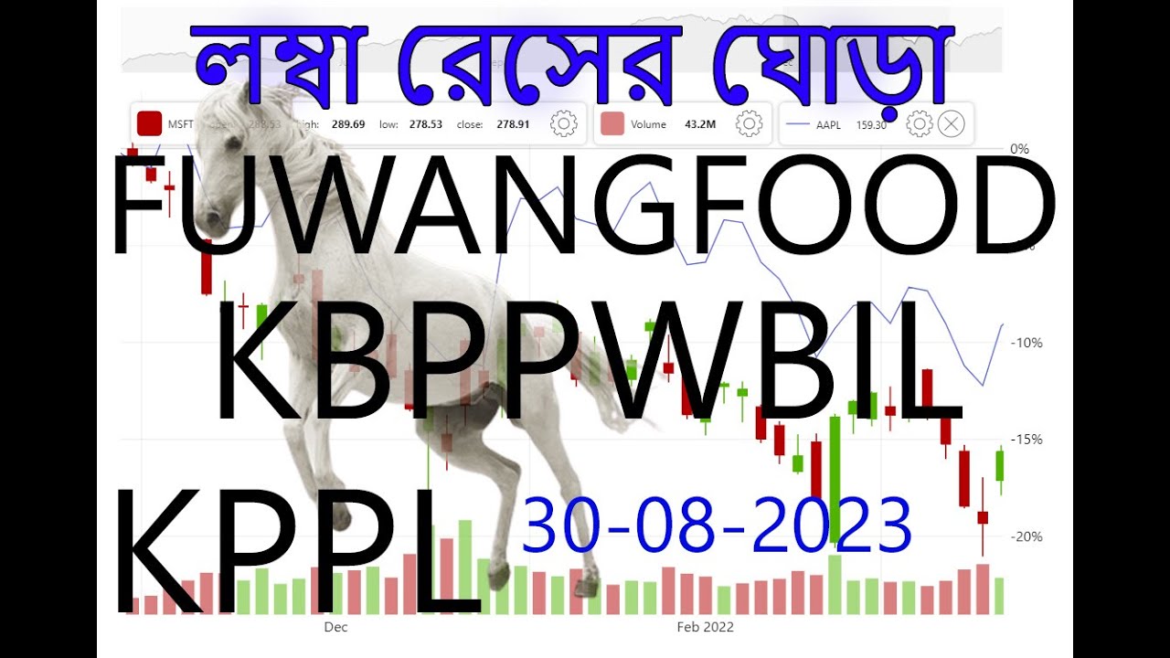 FUWANGFOOD, -(লম্বা রেসের ঘোড়া)- KBPPWBIL, KPPL analysis video 30/08 ...