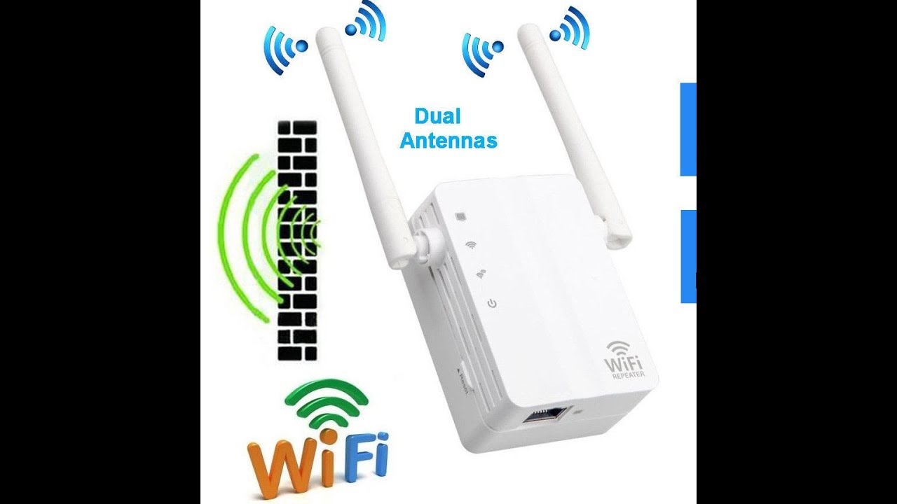 Mini wifi router repeater mobile setings - YouTube