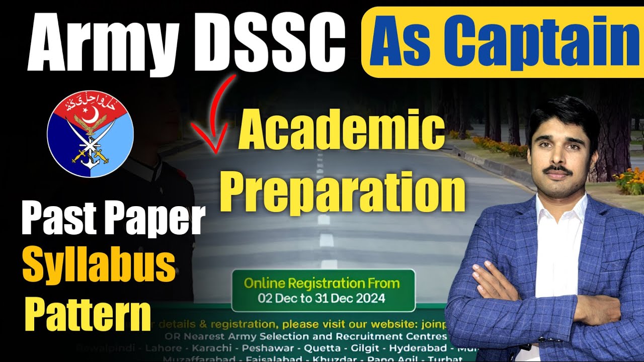 Pakistan Army Captain Test Syllabus and Pattern || Join Pak Army ...