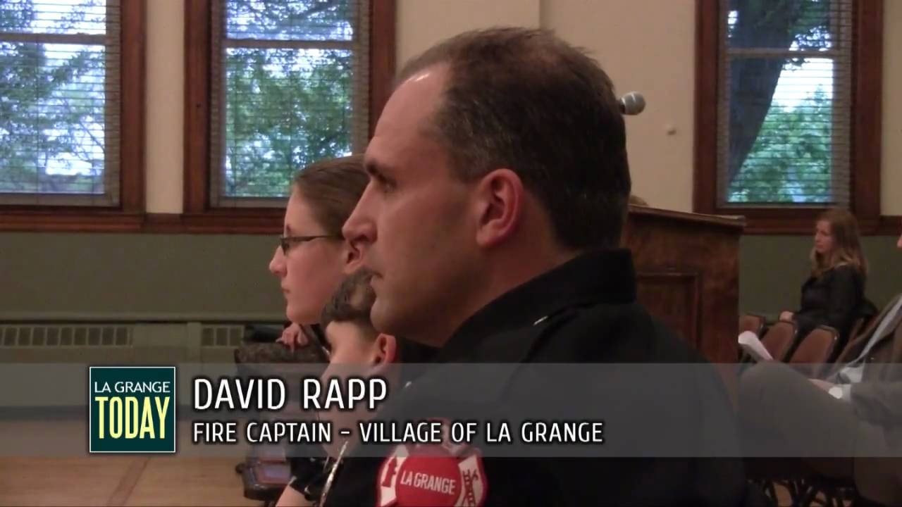 Fire Captain David Rapp Honored for House Fire Bravery - YouTube