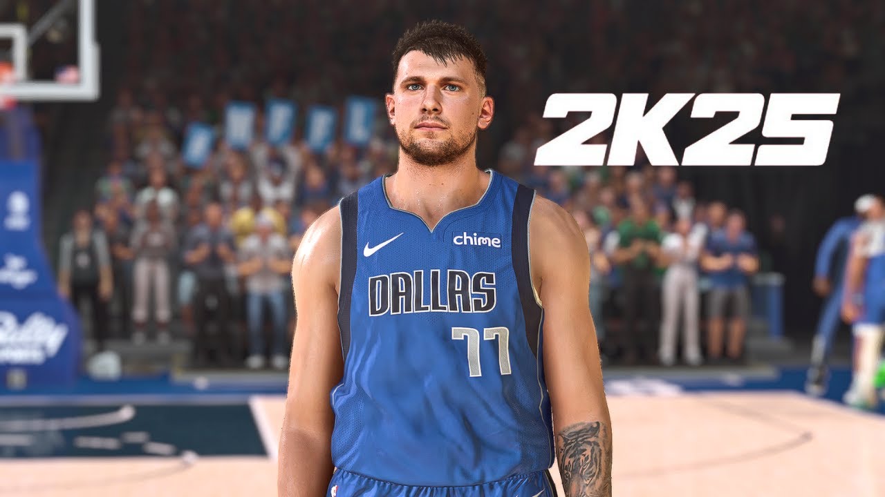 NBA 2K25 | LUKA DONCIC | CELTICS vs MAVERICKS | FULL CONCEPT GAMEPLAY ...