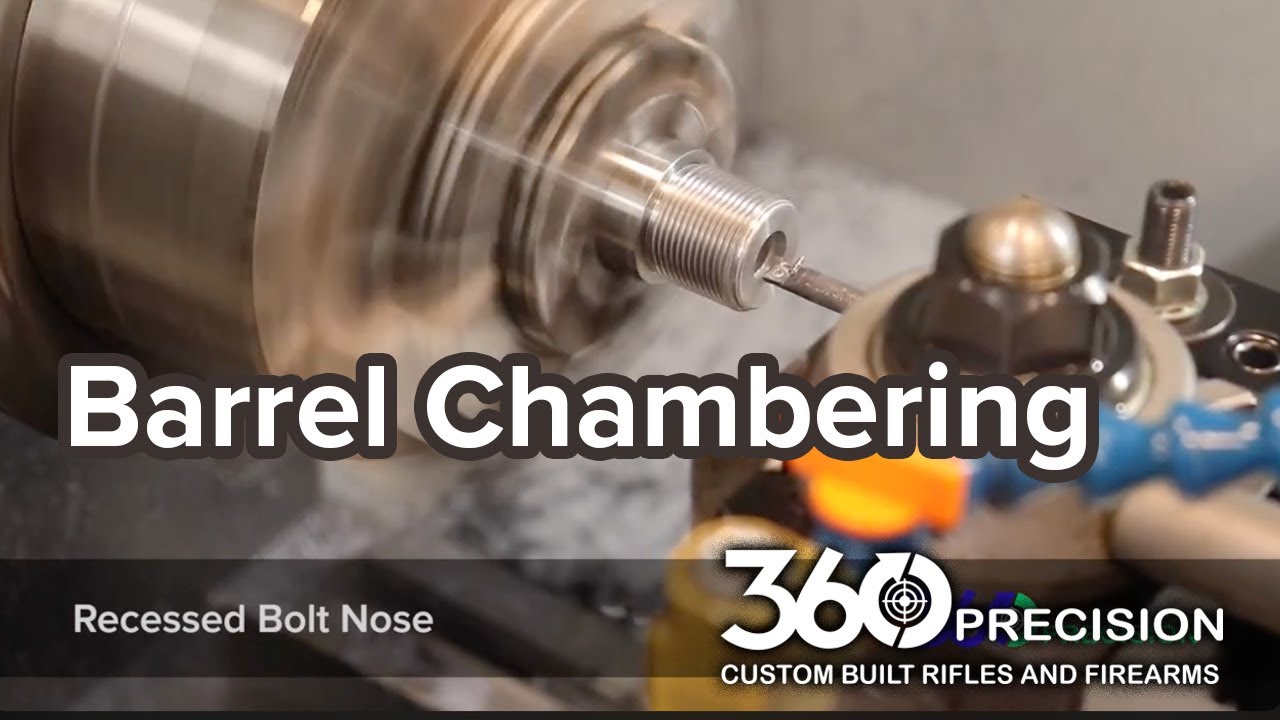 360Precision barrel chambering - YouTube