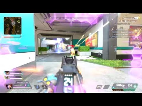 Apex Legends wall jump then one clip wraith - YouTube