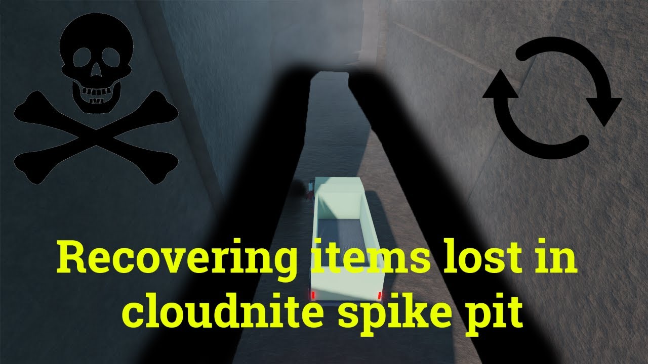 Refinery caves recovering items from cloudnite spike pit - YouTube