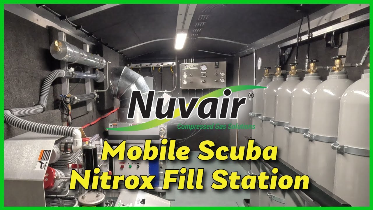 Nuvair Mobile Nitrox Scuba Fill Station - YouTube