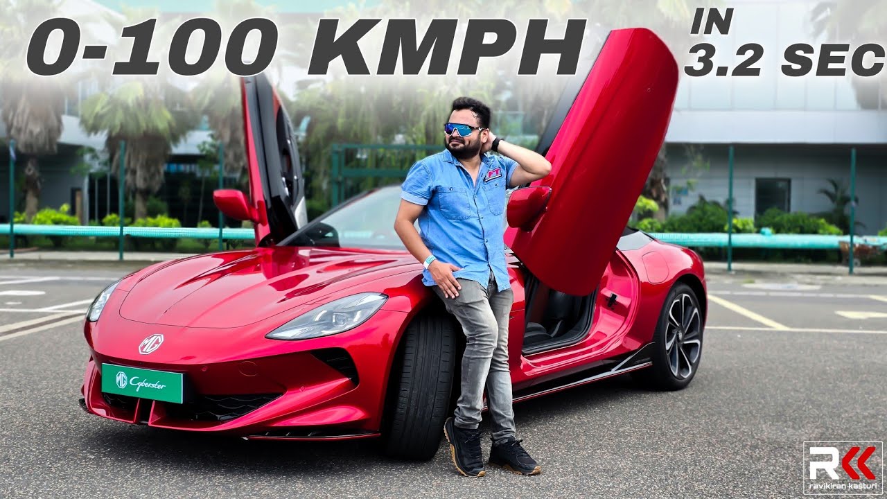 MG Cyberster Review - Very Fast Sports Car |Top Speed & Slalom Test # ...