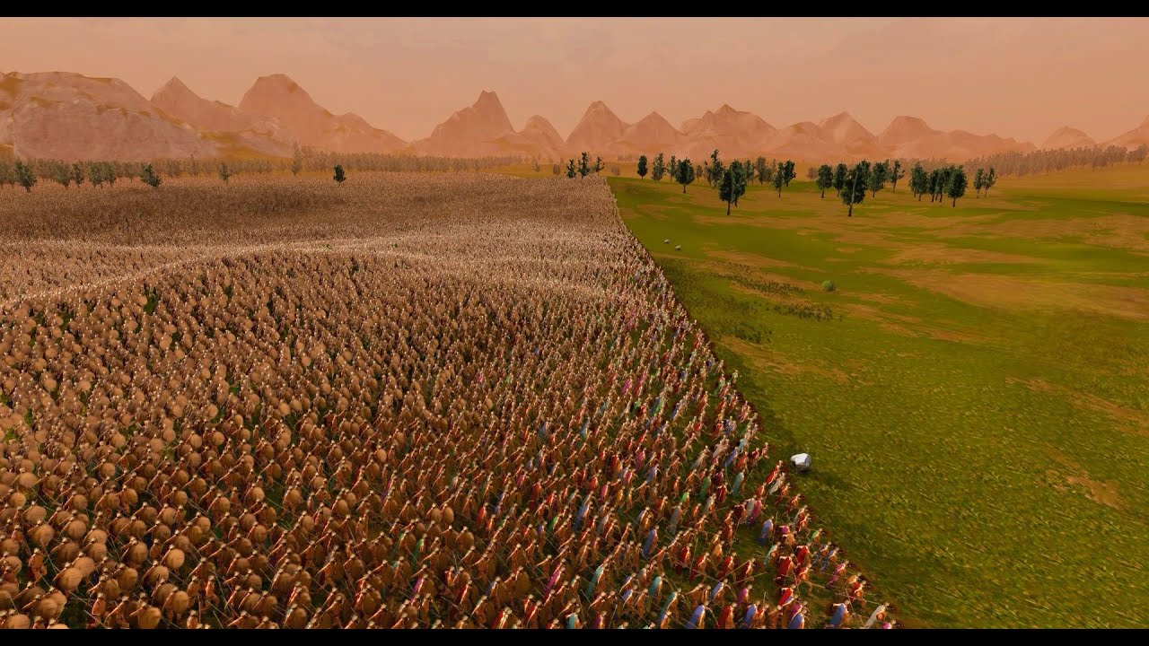 US Army Vs 1 Million Spartans Soldiers | The Great Battle - YouTube