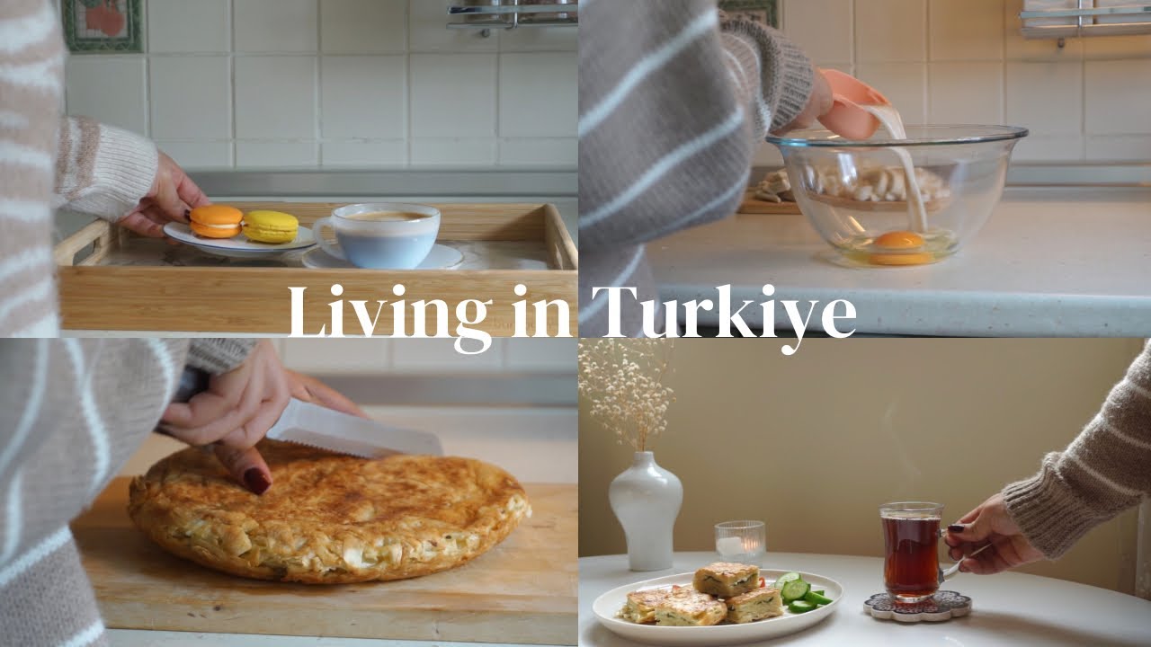 Life in Türkiye | Flea Market Visit in Istanbul | Cooking Turkish Börek ...