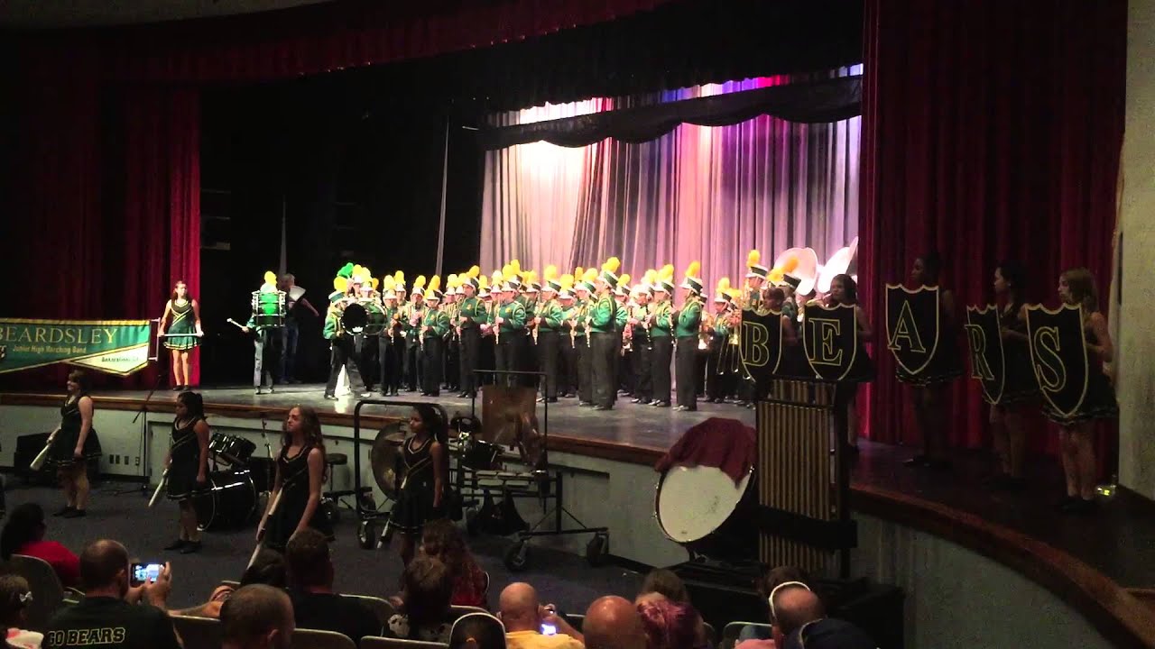 Beardsley Junior High School Band- 2015 Dinner in the Dale - YouTube