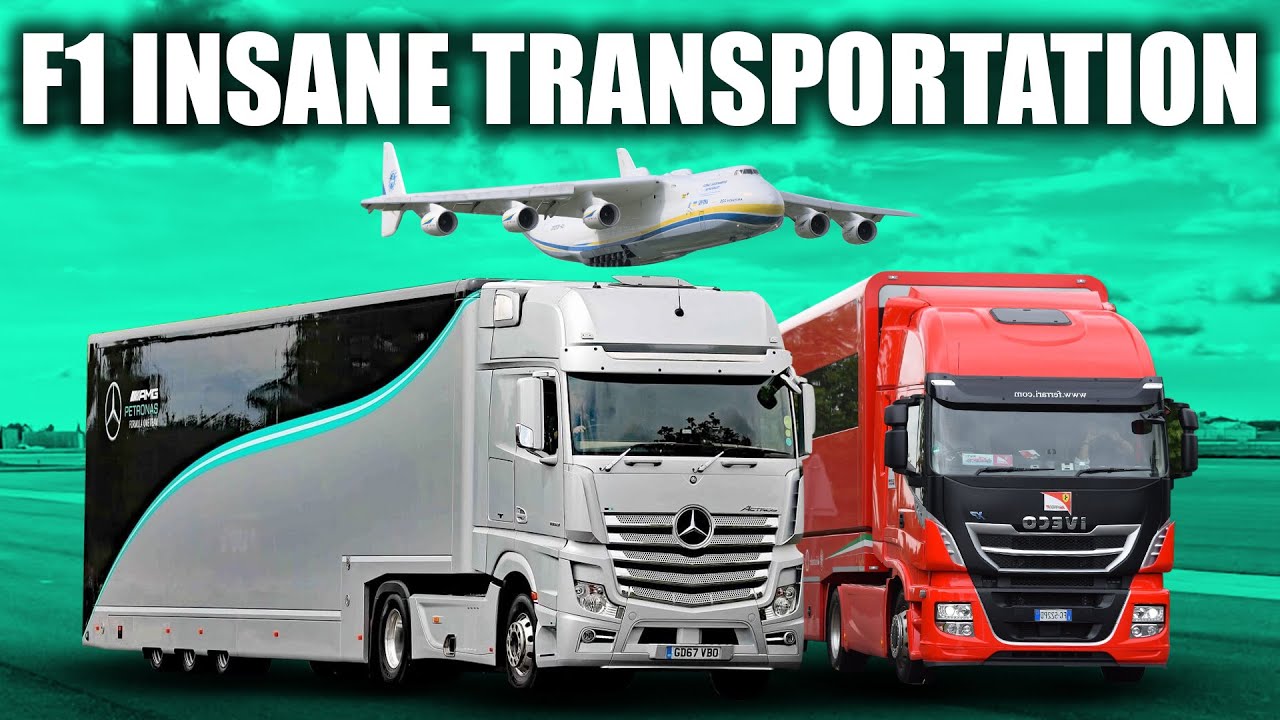 All The Phases Of F1 Transportation | How The Formula One ...
