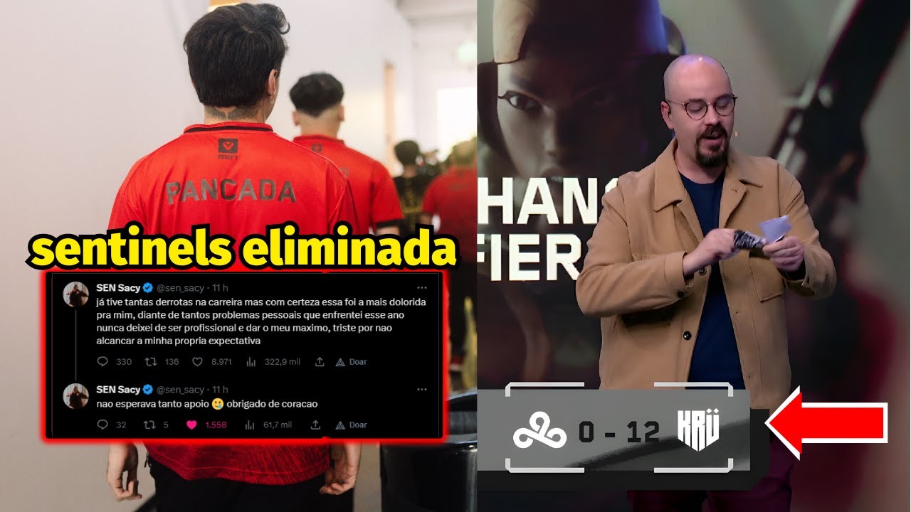 SENTINELS FORA DO CHAMPIONS - KRU APLICA 12 A 0 NA C9 E SPACCA CORINGOU ...