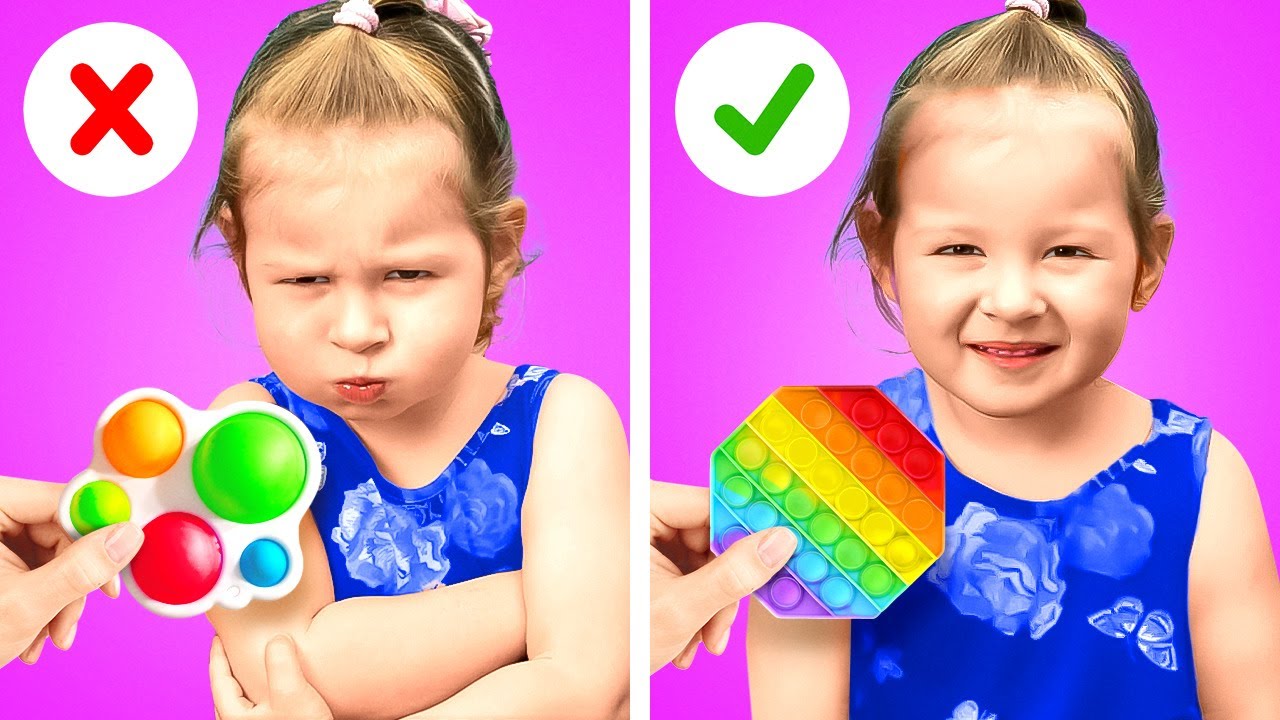 POP IT OR SIMPLE DIMPLE! Creative Parenting Hacks By A PLUS SCHOOL ...