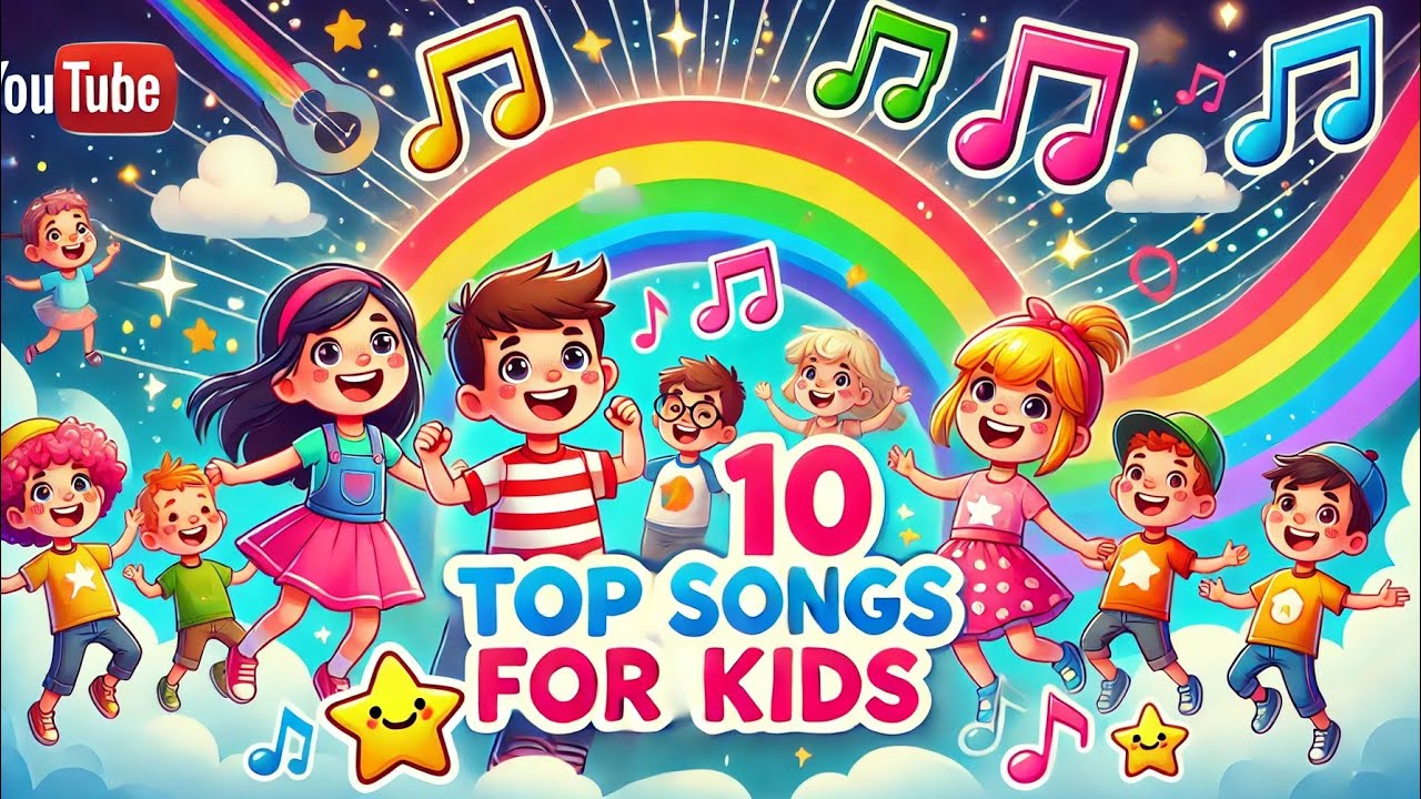 Top 10 Kids Songs for Learning Educational Songs & Nursery Rhymes - YouTube