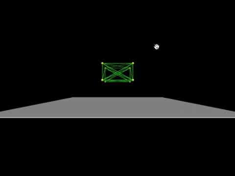 Bouncing and breathing cube - YouTube