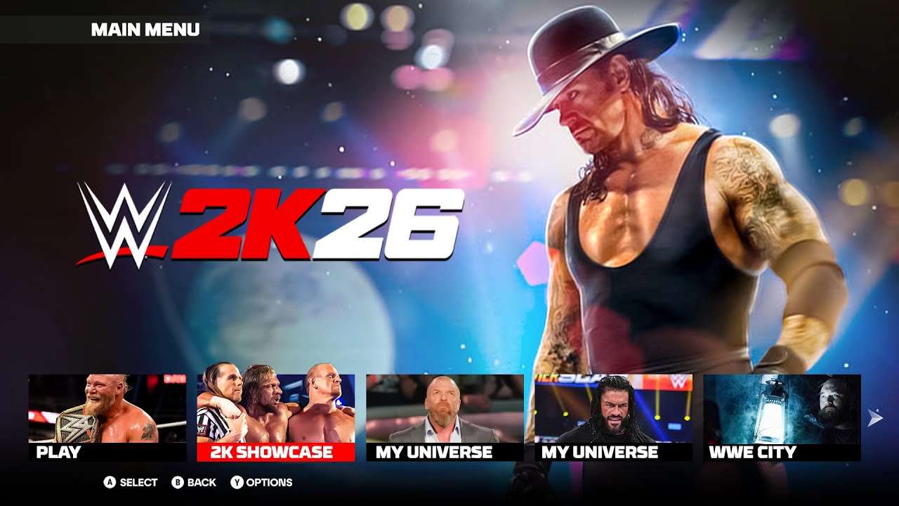 WWE 2K26 – New Main Menu, Match Types, Roster & Gameplay Concepts ...