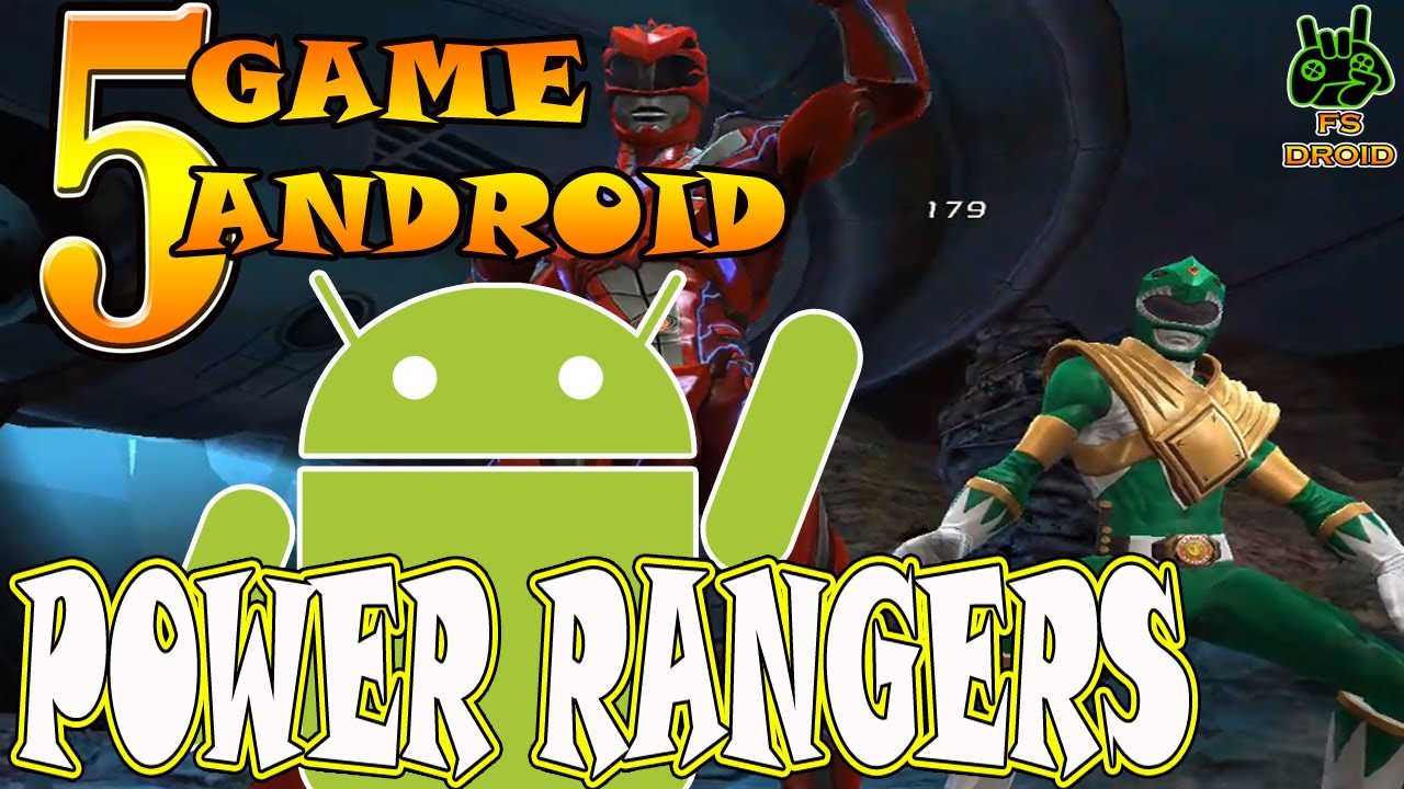 5 game power rangers android - YouTube