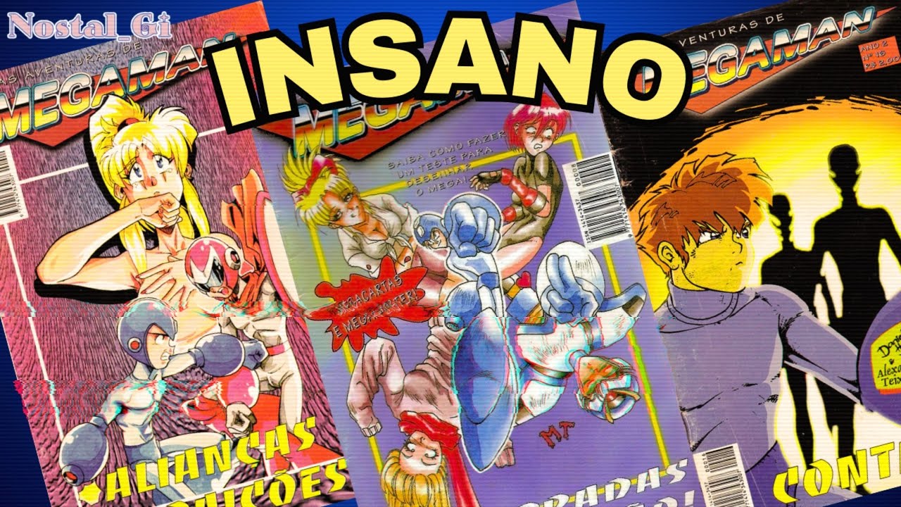 O MANGÁ BRASILEIRO DO MEGA MAN E SUA HISTÓRIA BIZARRA - YouTube