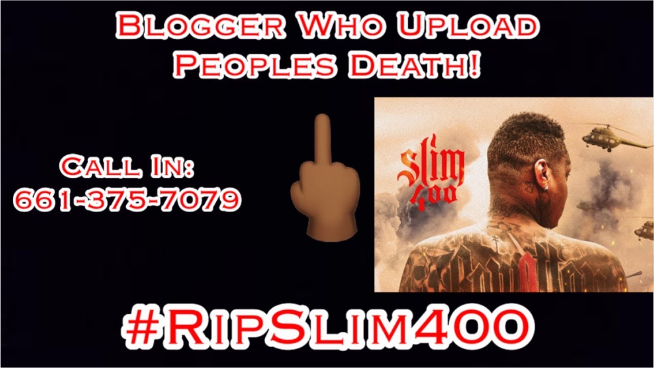 Disrespectful Blogger Showing People Death Videos & Lying For A Check ...
