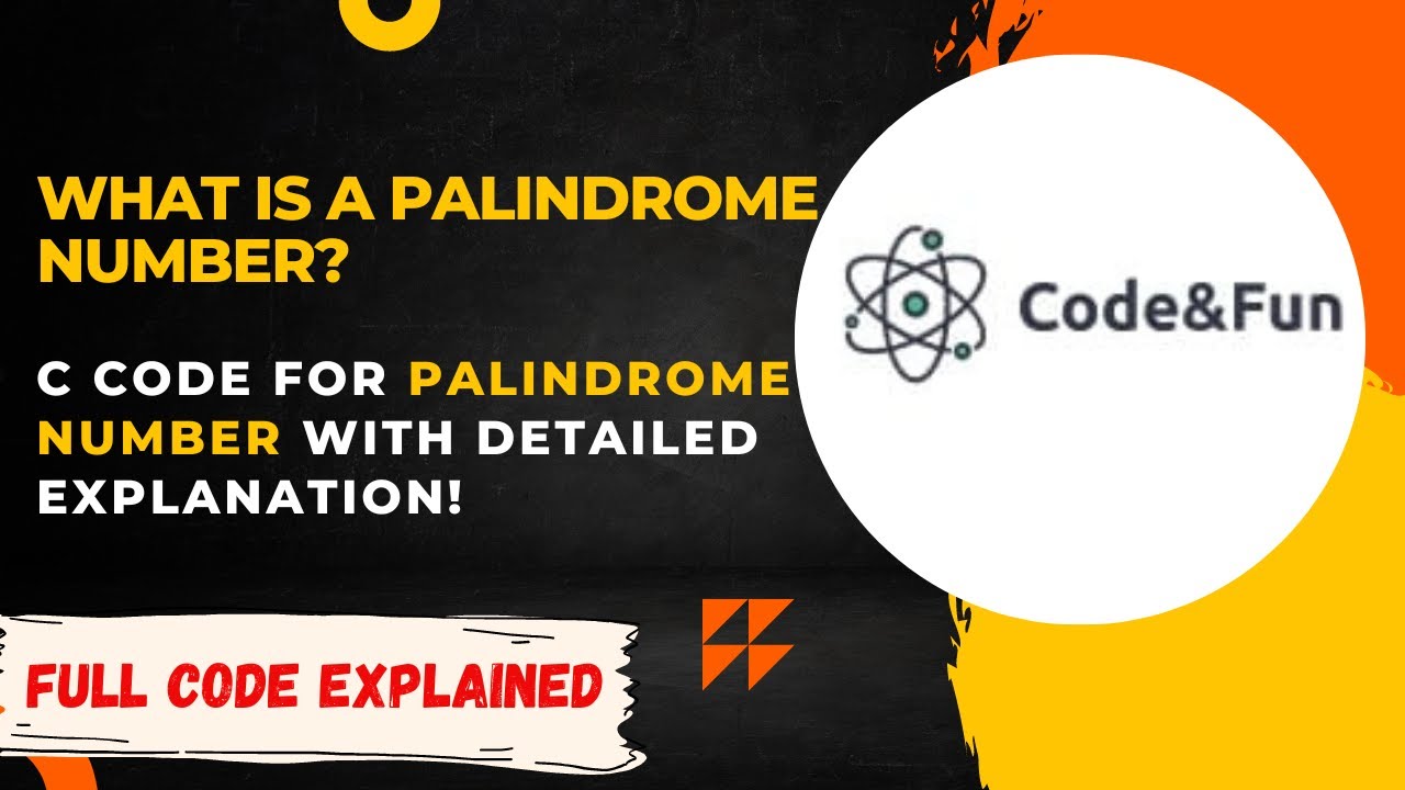 What is a Palindrome number? Palindrome number program in C with ...