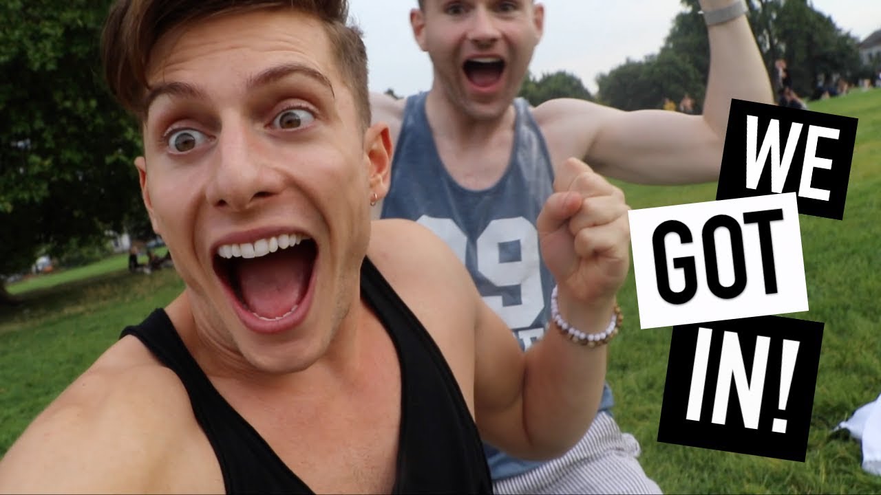 Blagging into a music festival! (kinda) - YouTube