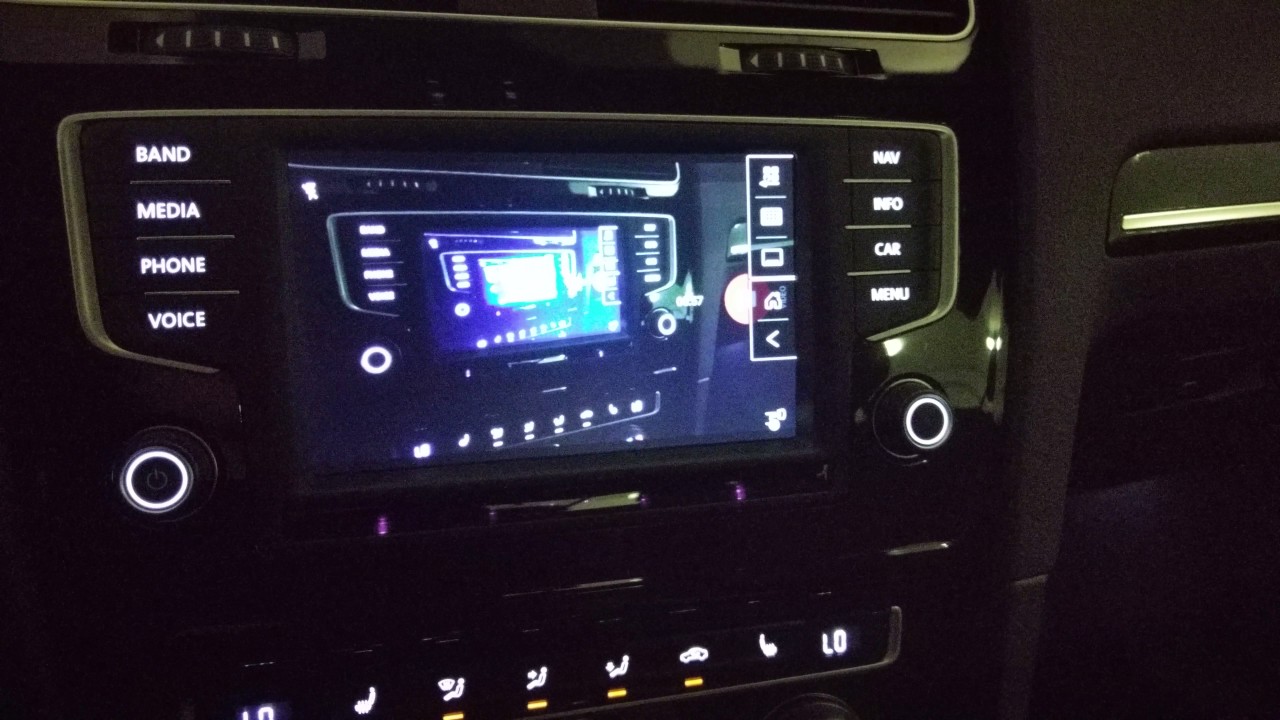VW MIB II + MirrorLink + VIM on HTC 10 - YouTube