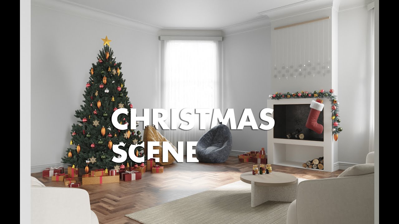 CGI - Christmas Scene - YouTube
