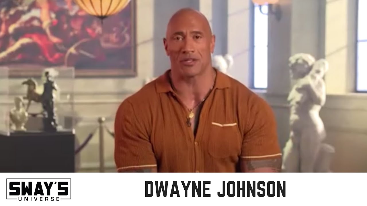 Dwayne ‘The Rock’ Johnson on ‘Red Notice’ with Ryan Reynolds, Rapping ...
