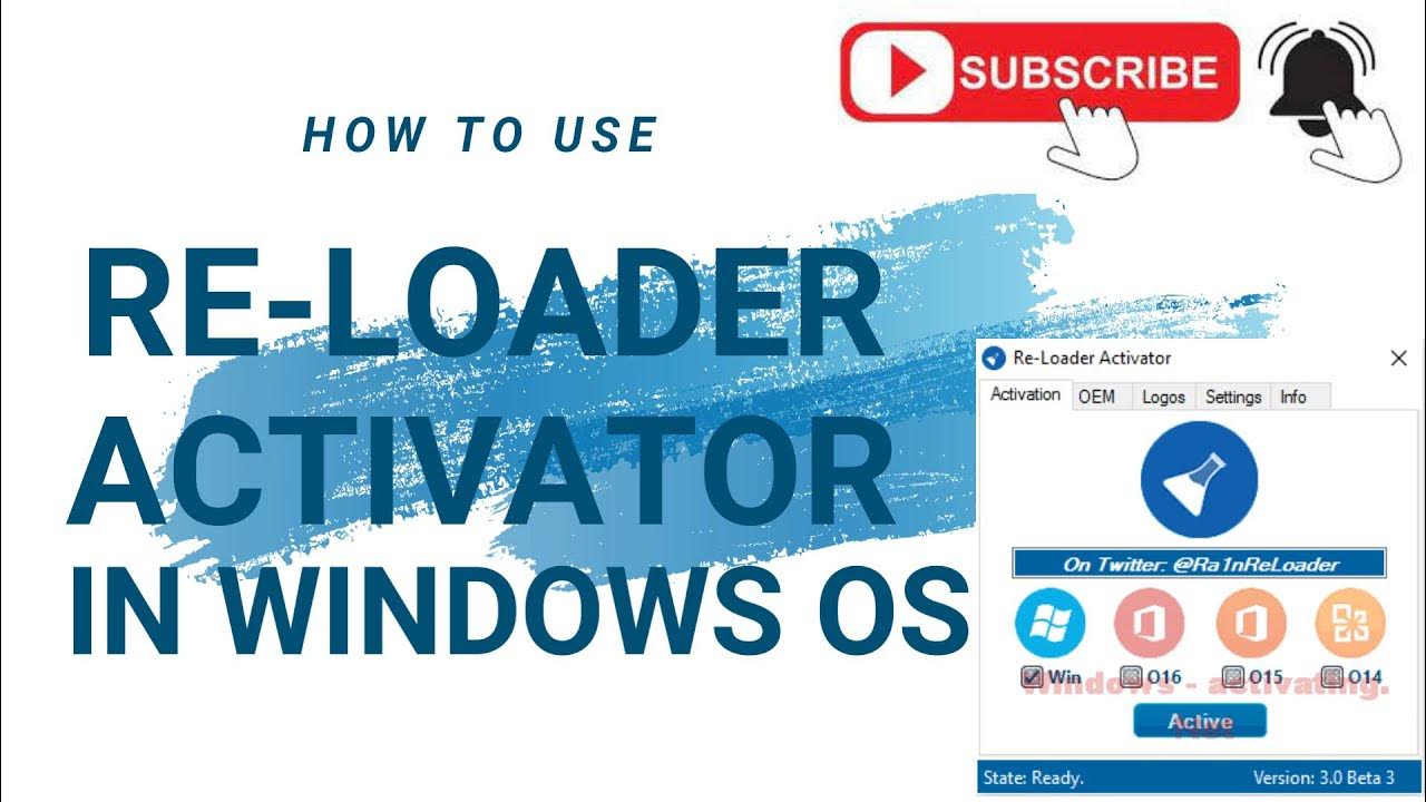 HOW TO USE RE LOADER ACTIVATOR IN WINDOWS - YouTube