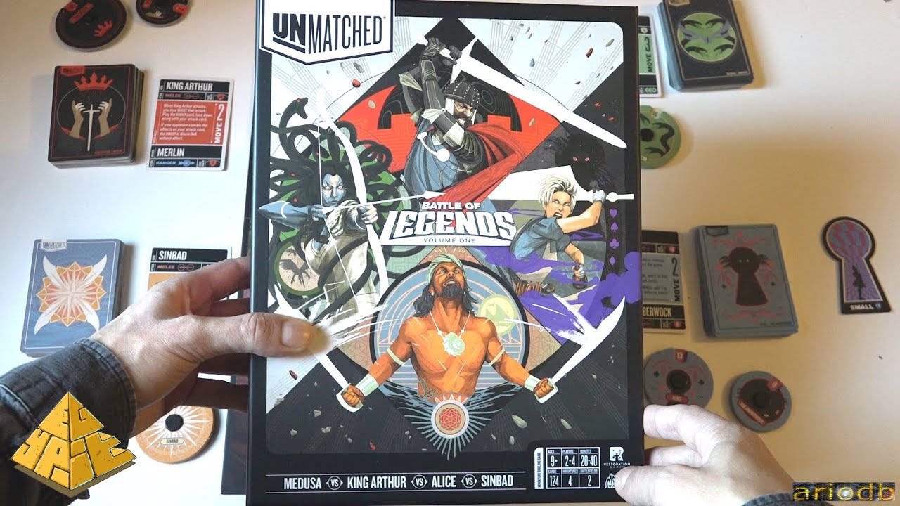 Unmatched Volume 1 - Re Artù / Sinbad vs Medusa / Alice - YouTube