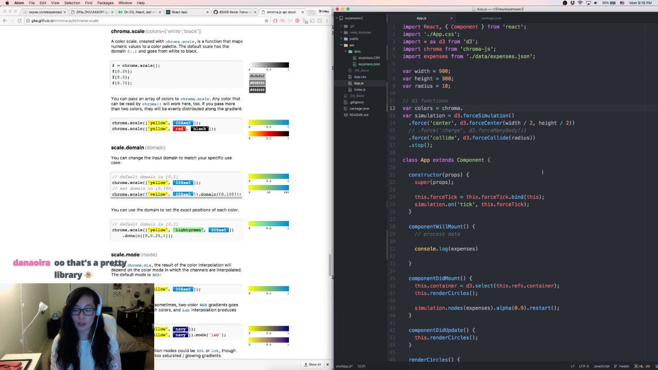 Week1 Reactjsd3js Expenses App Pt2 ヾ⌐ ノ♪ Youtube 4982