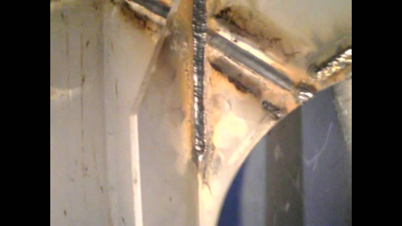 co2 FCAW welding - YouTube