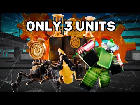 How to BEAT TTD Clock Mode with ONLY 3 UNITS! - YouTube