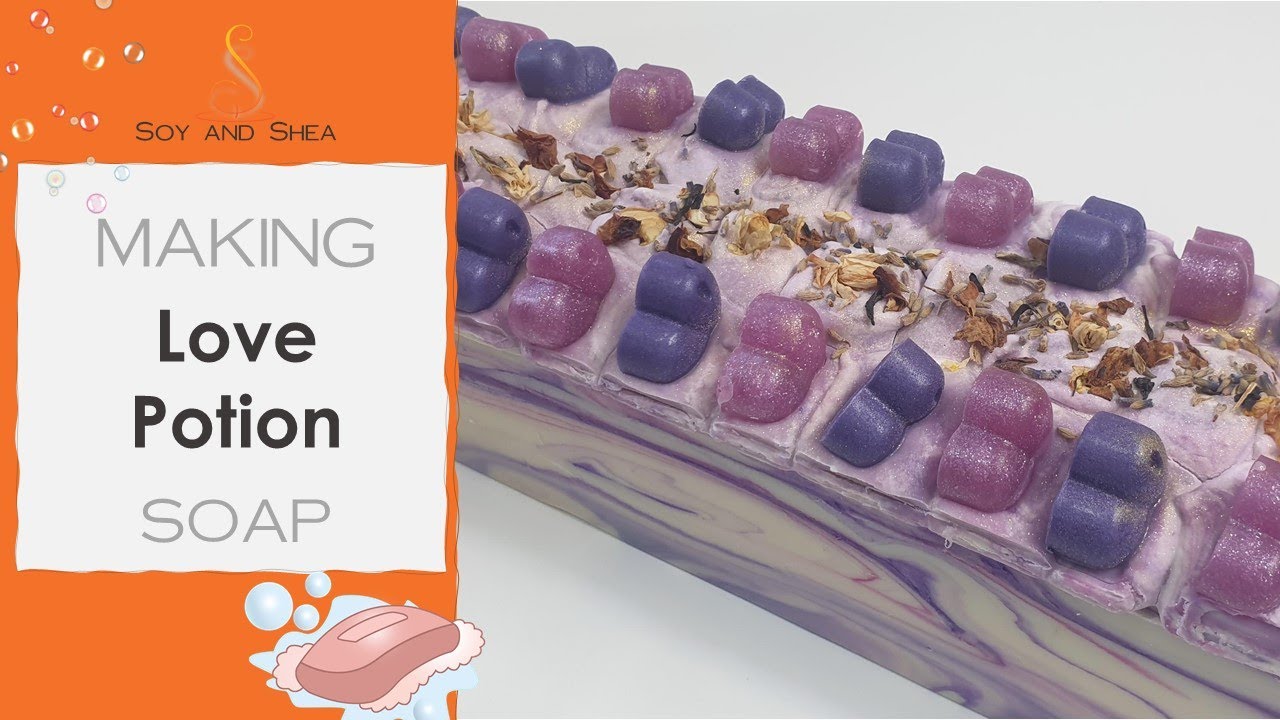 Love Potion Cold Process Soap - YouTube