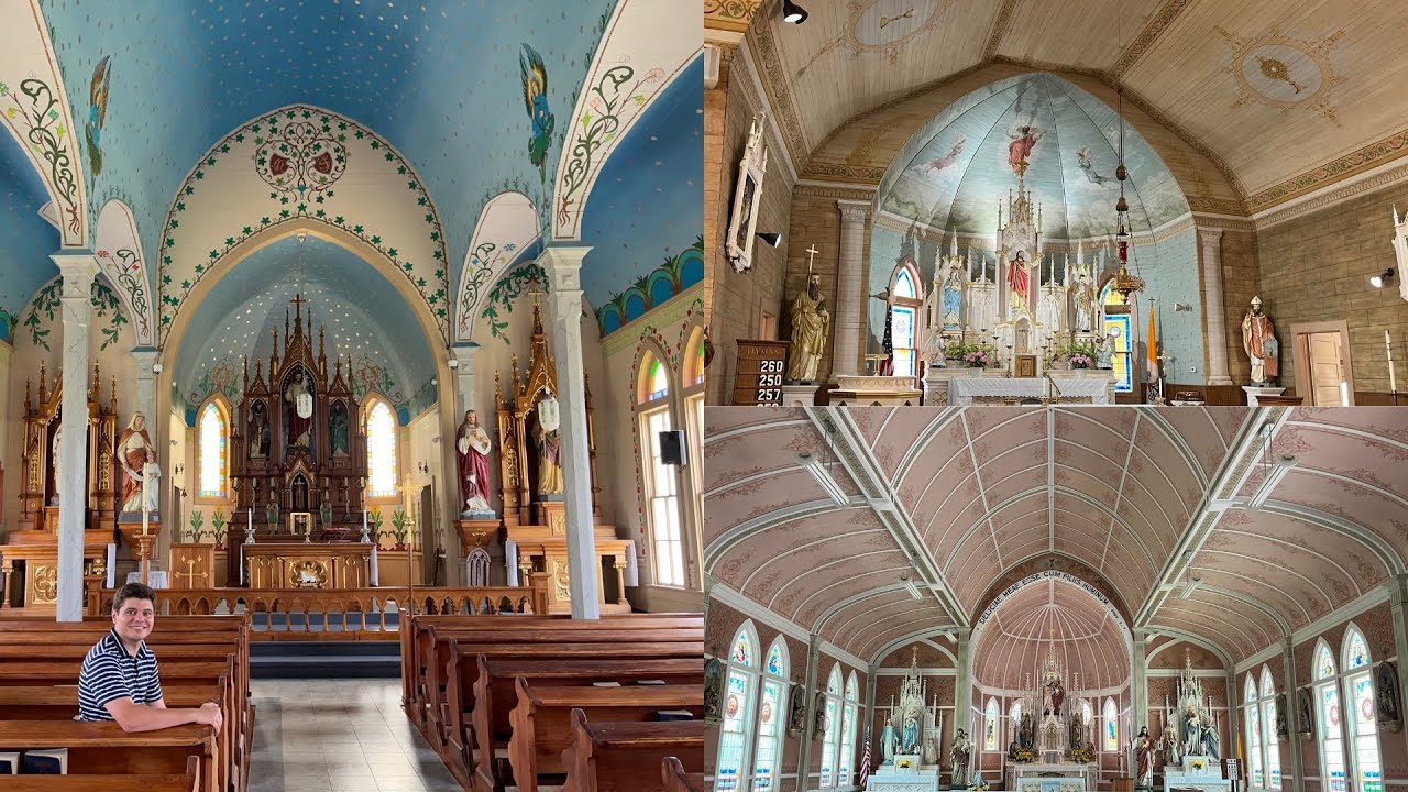 The Painted Churches of Texas: Colorful and Historic Shrines - YouTube